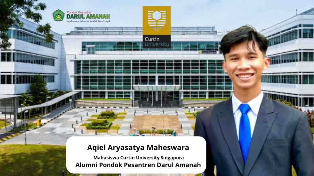 Alumni Darul Amanah, Aqiel Aryasatya Maheswara, Lanjutkan Studi di ...